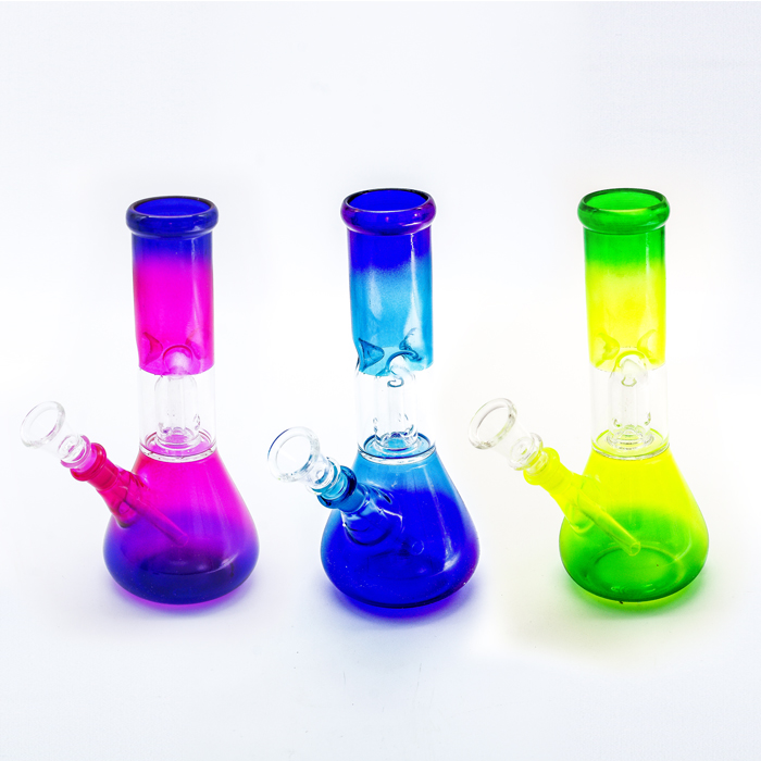 WP8”W/PERC8” Assorted Color Bongs – Yeg distributors
